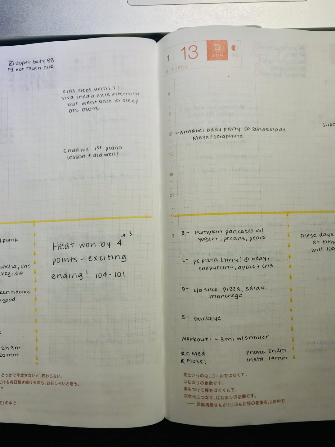 My Planning Approach: Using the Hobonichi Cousin Daily Pages - The Shu Box