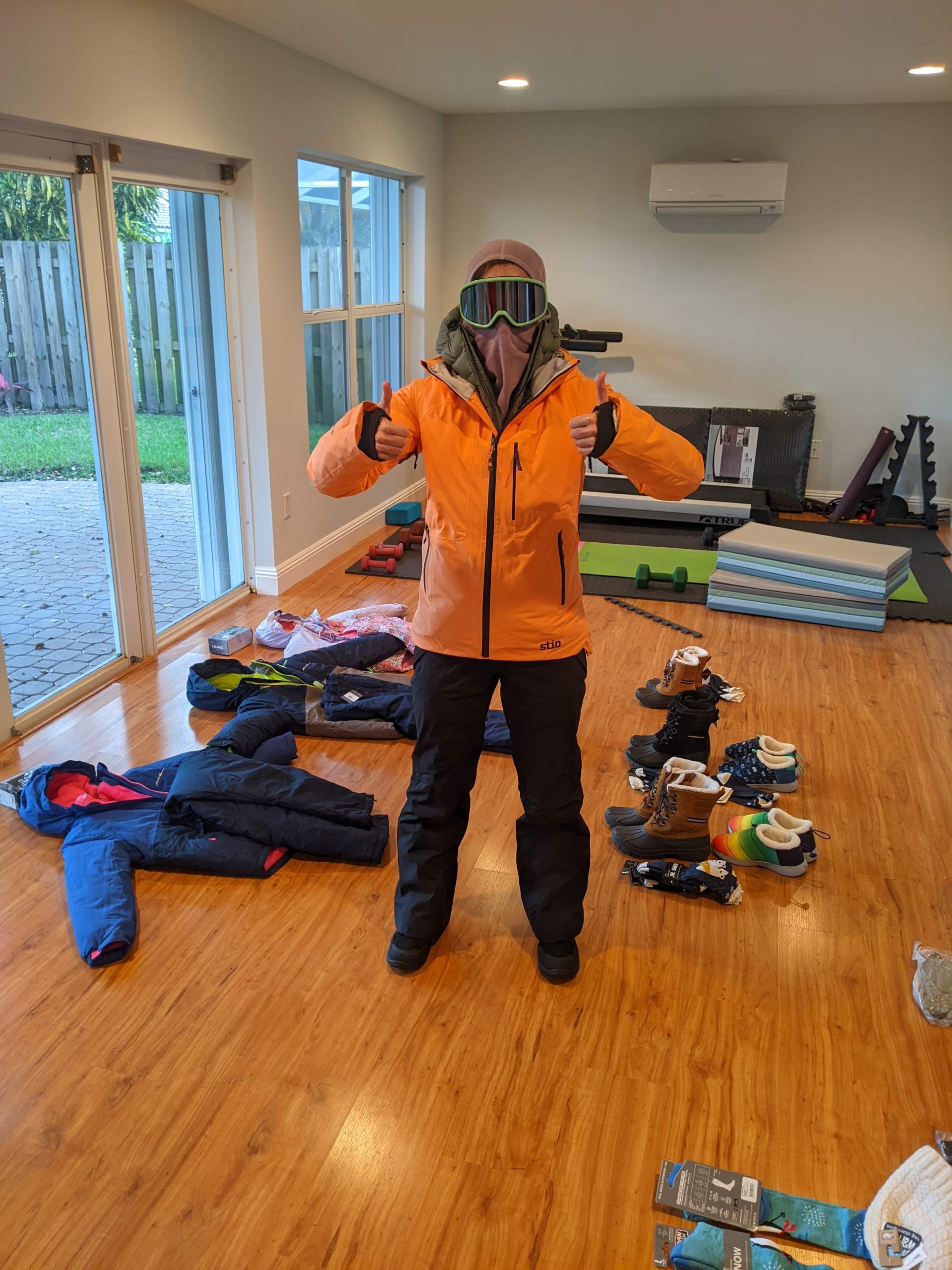 Workout Report + Snow Gear - The Shu Box